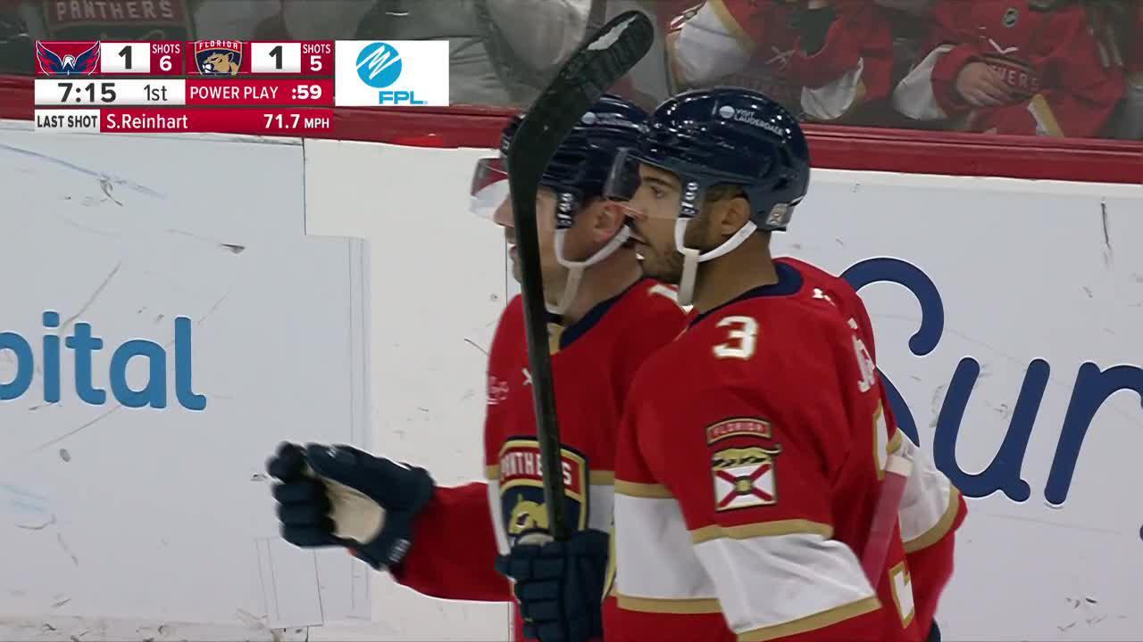 FLA vs. WSH: Reinhart snipes on the power play | Florida Panthers