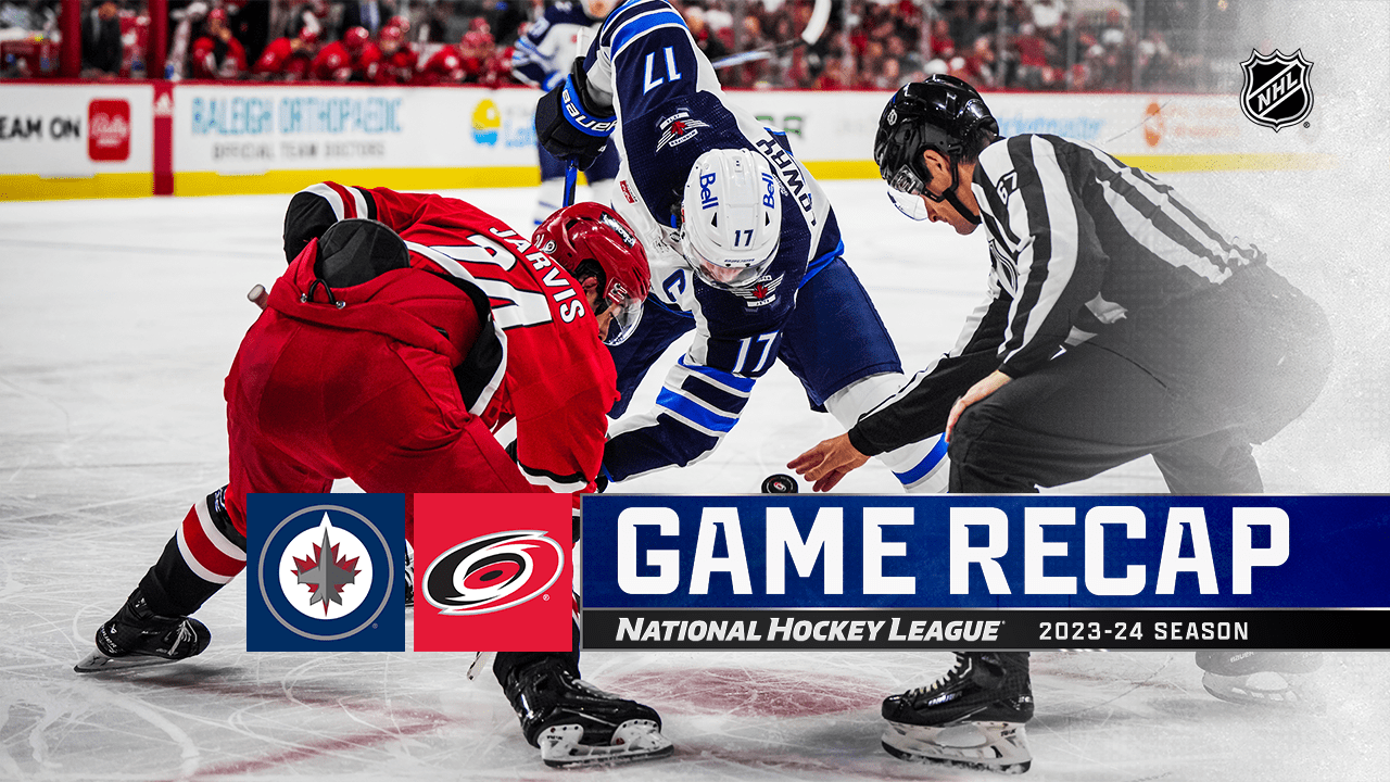Jets score 5 in 3rd period, rally past Hurricanes | NHL.com