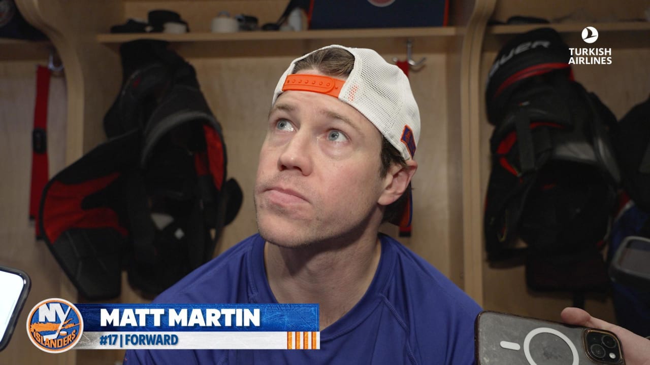 NYI vs WSH 4/15: Matt Martin | New York Islanders
