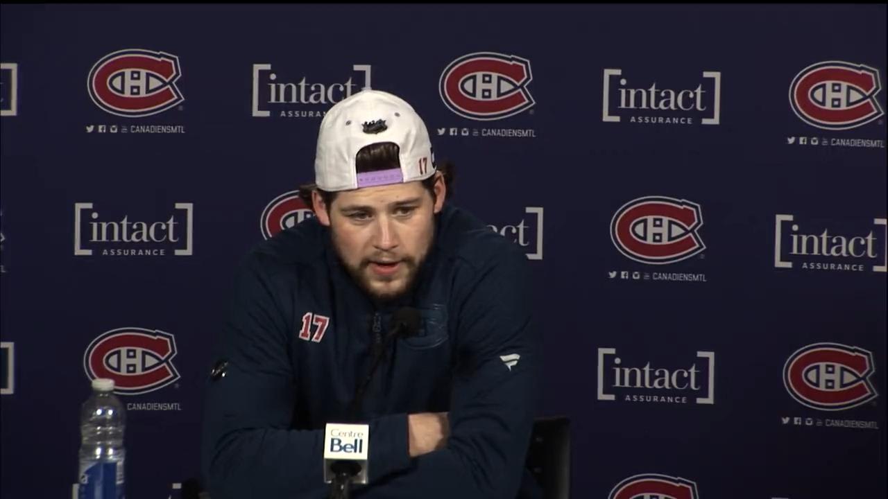 Postgame vs. VAN: Anderson | Montréal Canadiens