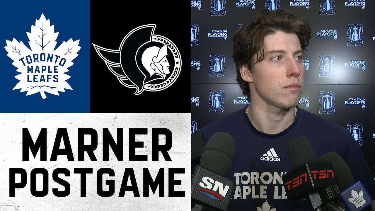 Mitch Marner | Post Game | Toronto Maple Leafs