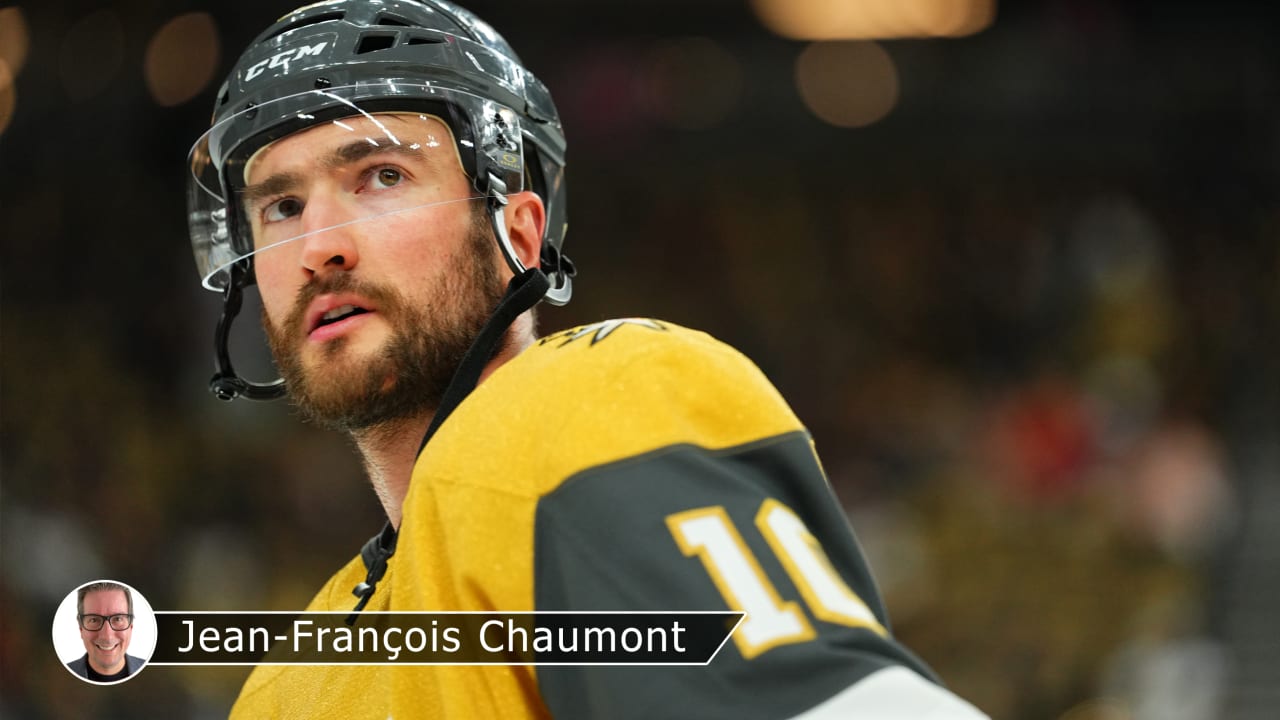 Golden Knights : Un soulagement pour Nicolas Roy | LNH.com