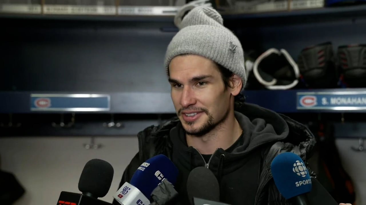 Pregame vs. CGY: Monahan | Montréal Canadiens
