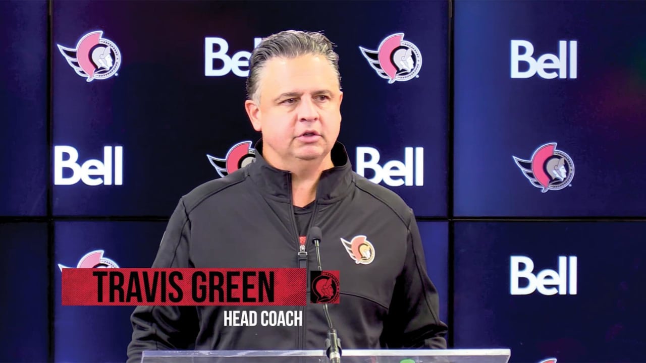 Travis Green Media Availability - Sept. 25 | Ottawa Senators