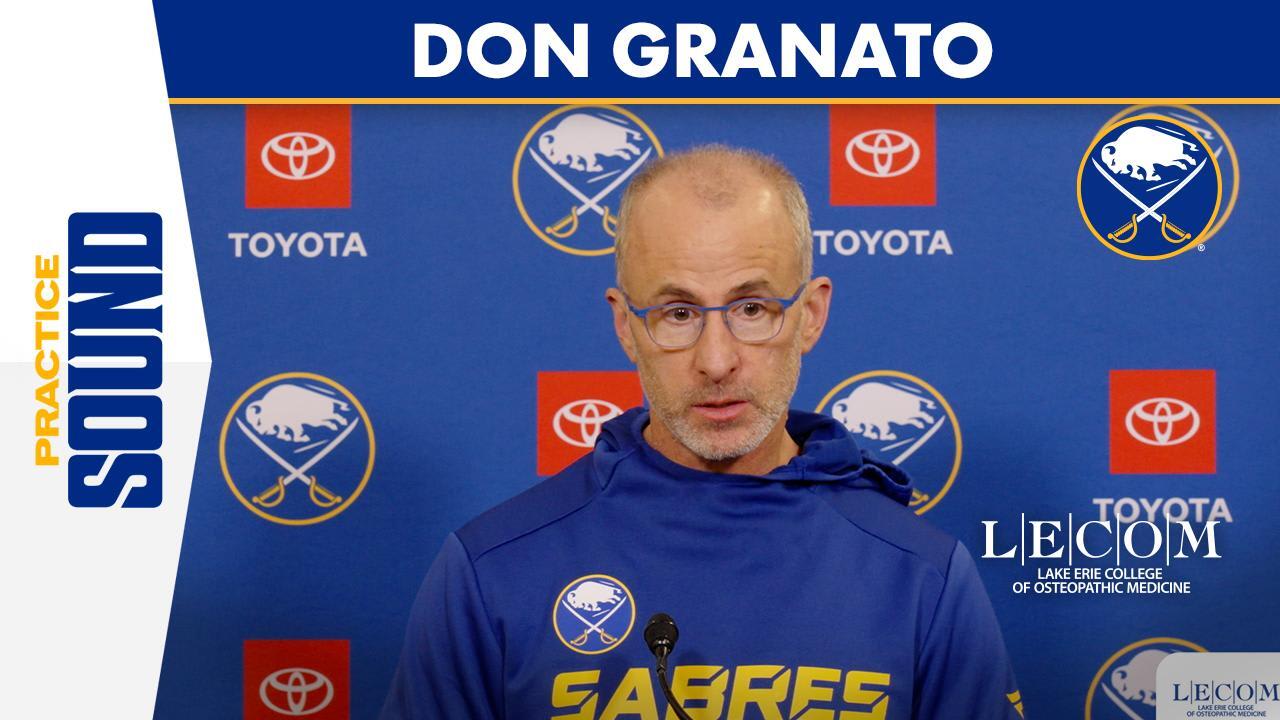 Granato After Practice | Buffalo Sabres