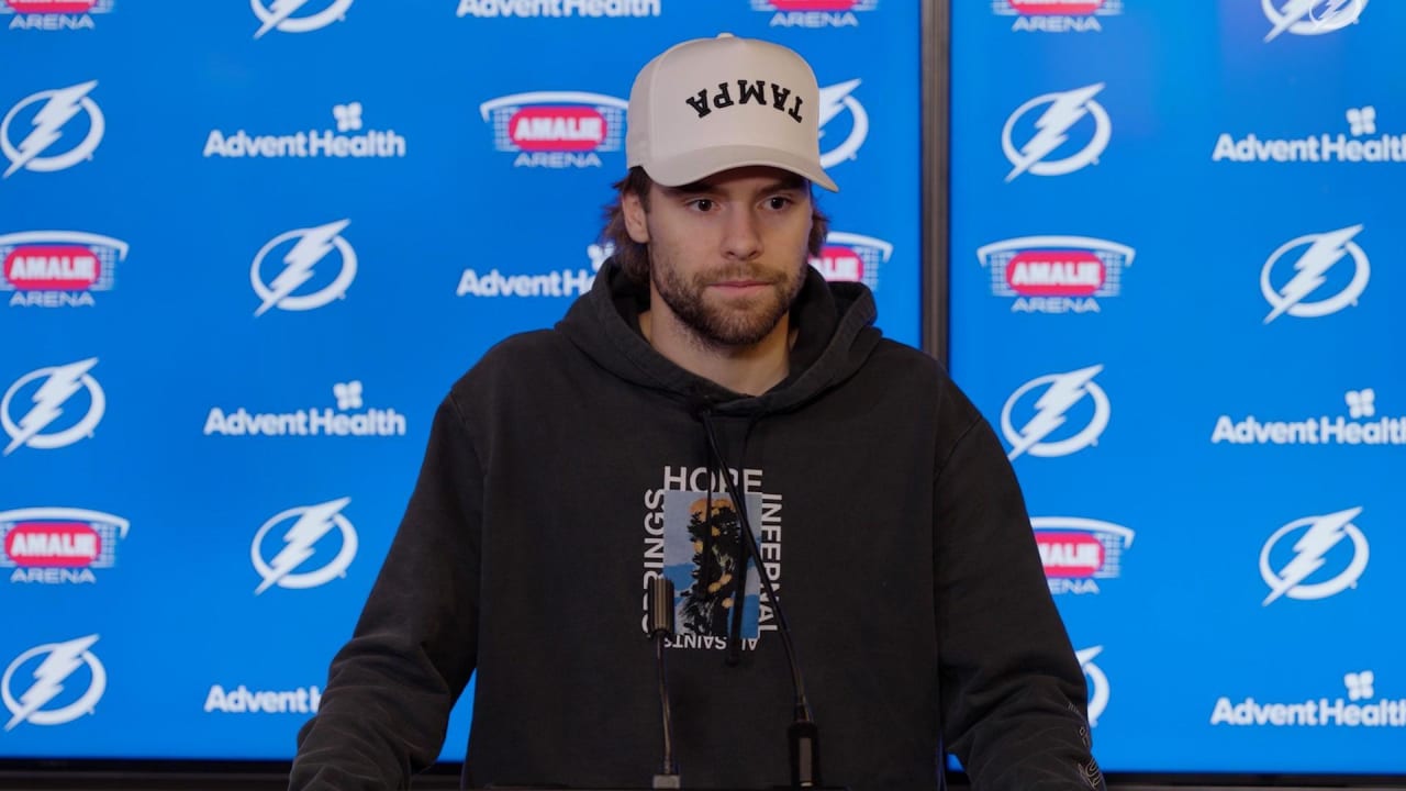 Hagel | Exit Interview | Tampa Bay Lightning