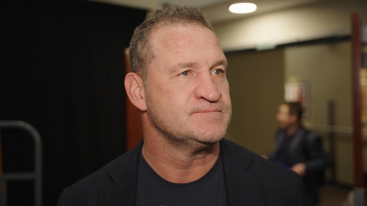 PRACTICE | Head Coach Adam Foote | Vancouver Canucks