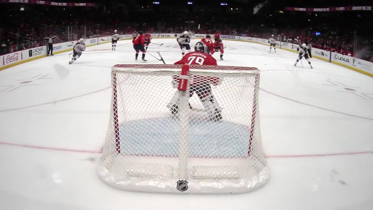 Adam Fantilli with a Hat Trick vs. Washington Capitals | Columbus Blue ...