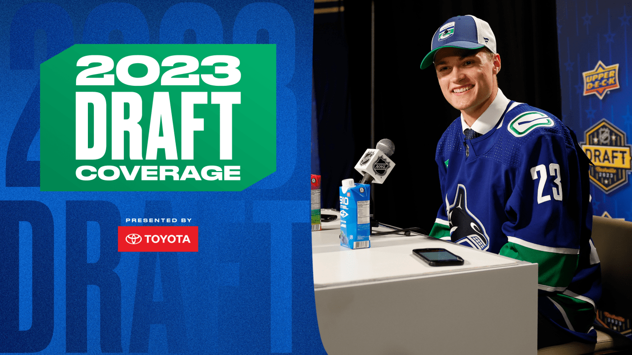 Canucks select Tom Willander 11th overall in the 2023 NHL Draft ...