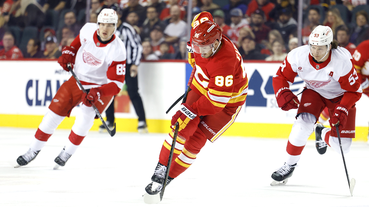 Flames Fall To Red Wings | Calgary Flames