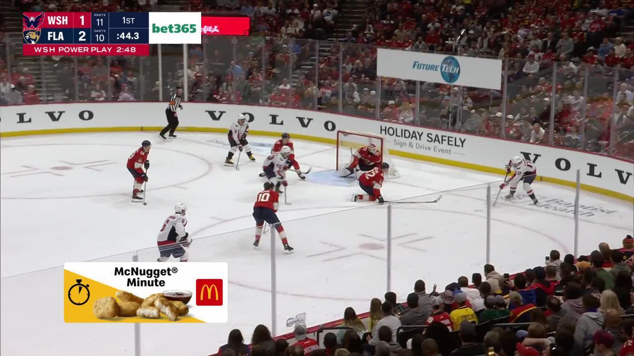 WSH@FLA: Wilson scores PPG against Sergei Bobrovsky | Washington Capitals