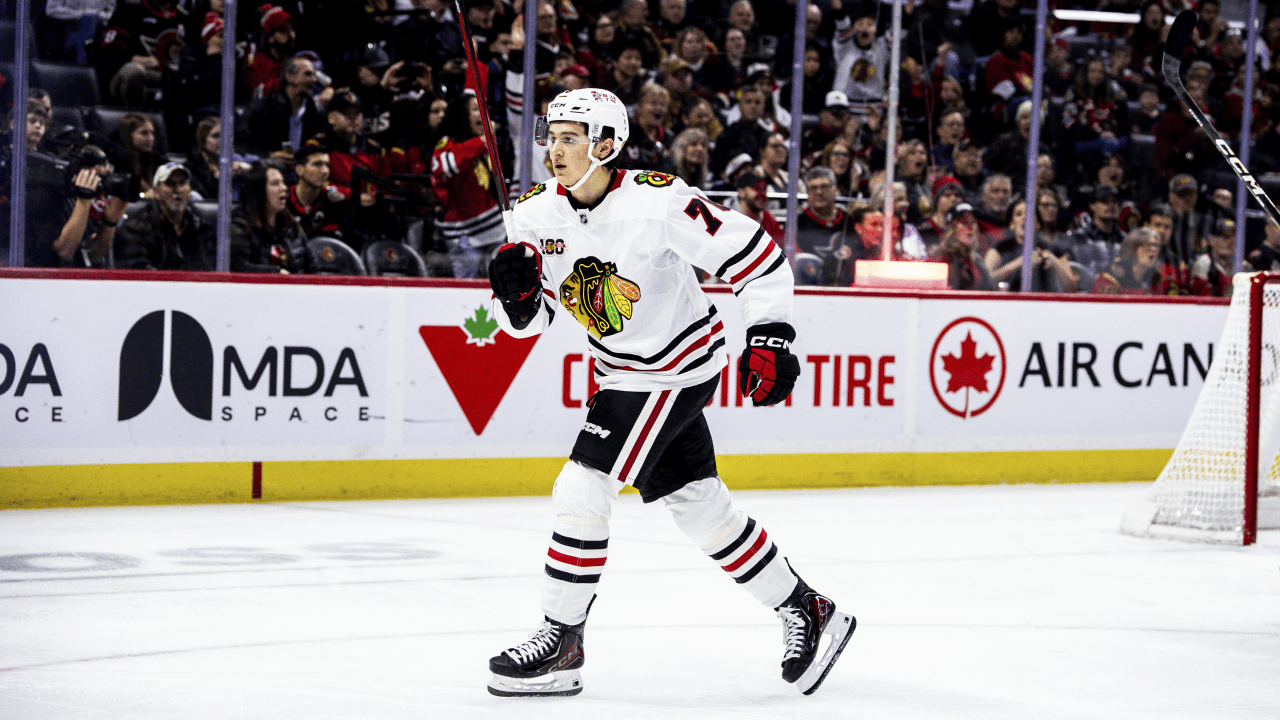 Lardis First NHL Goal | Chicago Blackhawks