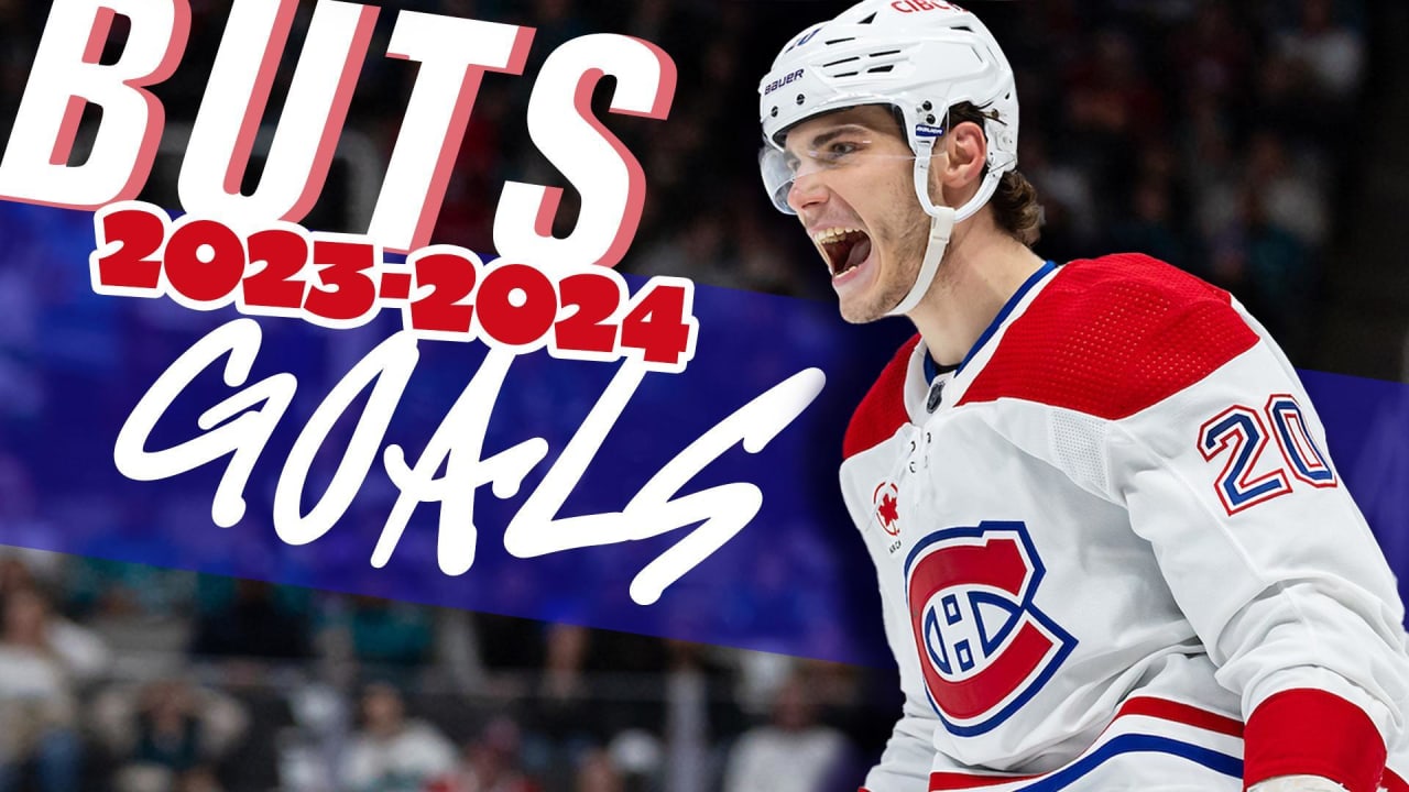Juraj Slafkovsky's 2023-24 goals | Montréal Canadiens