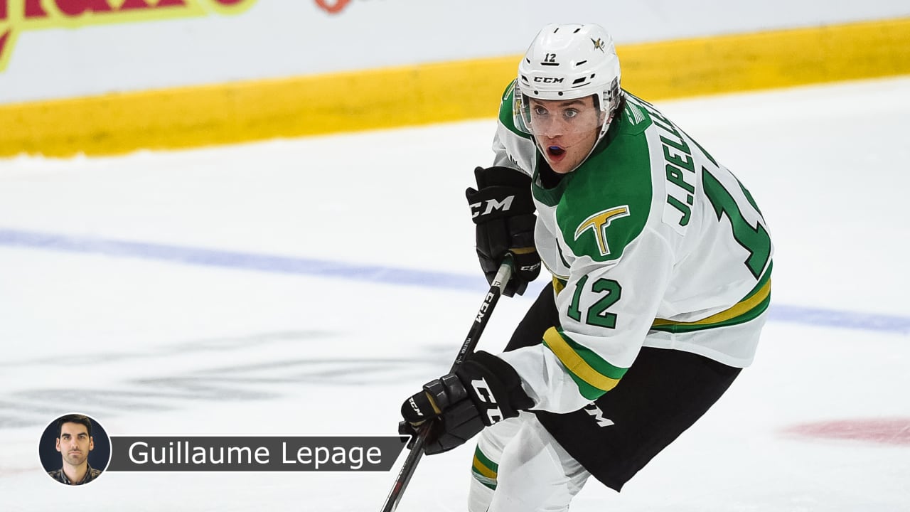 ÉCJ : Jakob Pelletier est «en mission» | LNH.com