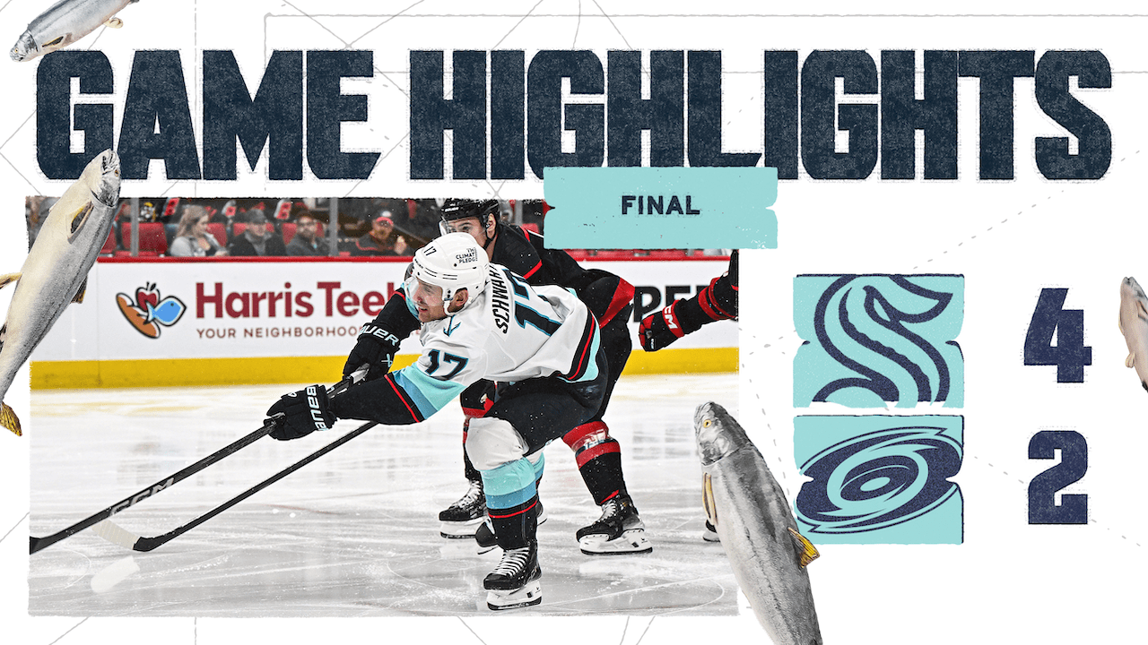 SEA at CAR | Recap | Seattle Kraken