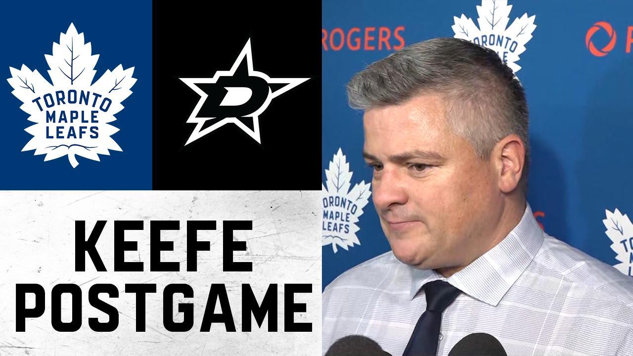 Sheldon Keefe | Post Game | Toronto Maple Leafs