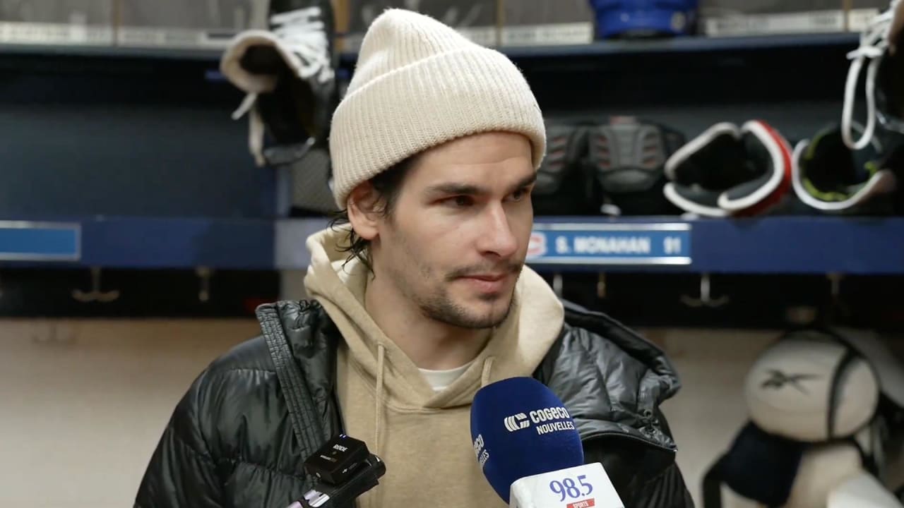 Pregame vs. EDM: Monahan | Montréal Canadiens