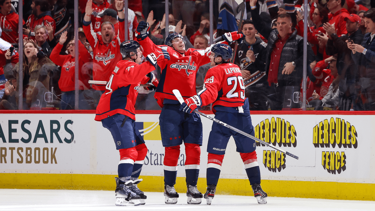Strome Strikes Twice in Caps' OT Win over Wings | Washington Capitals