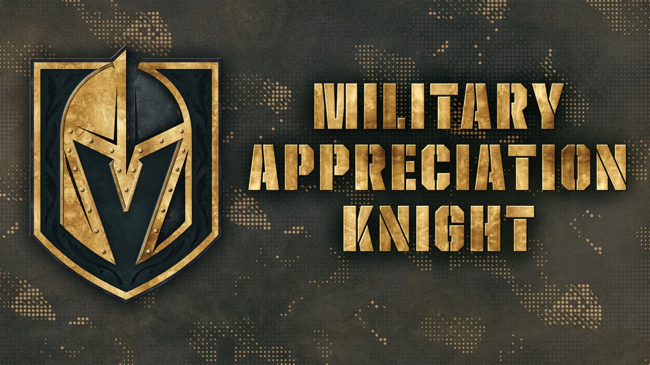 Vegas Golden Knights Announce Details of Military Appreciation Knight ...
