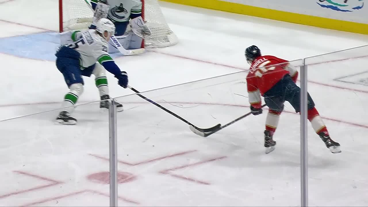 Lundell picks the corner | NHL.com