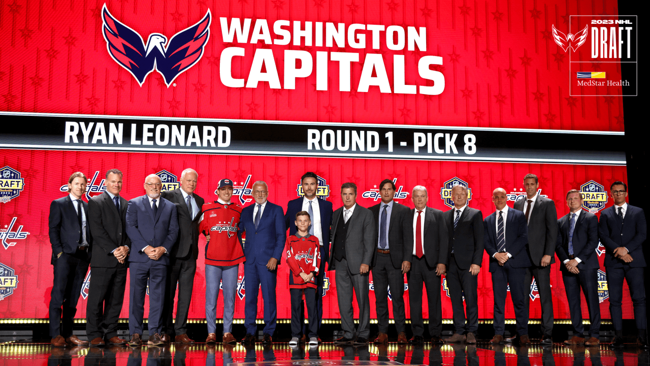 Caps Take Leonard with No. 8 Pick | Washington Capitals