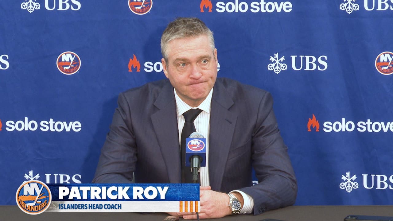 LAK 3 vs NYI 1: Patrick Roy | New York Islanders