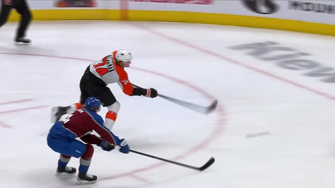 Tippett roofs his own rebound | NHL.com