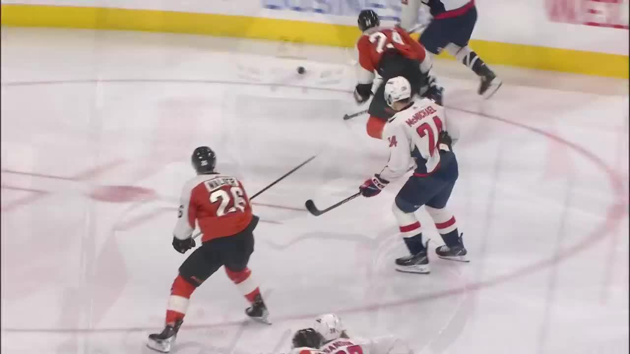 WSH@PHI: McMichael scores goal against Samuel Ersson | Washington Capitals