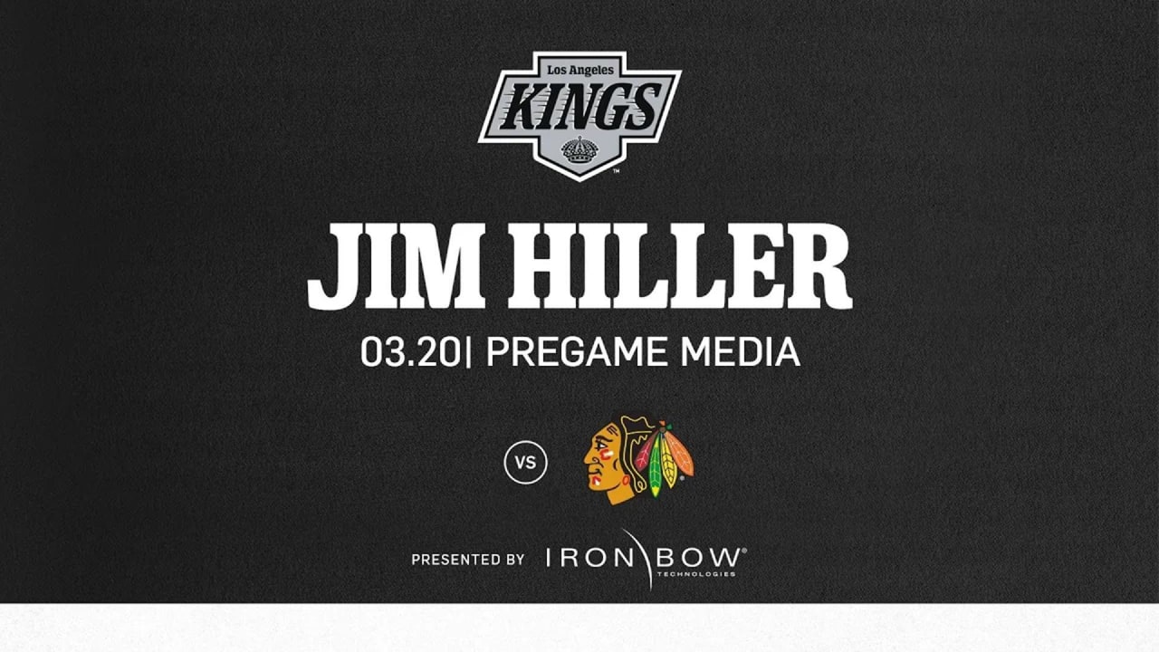 Head Coach Jim Hiller Media Availability 3/20/25 | Los Angeles Kings