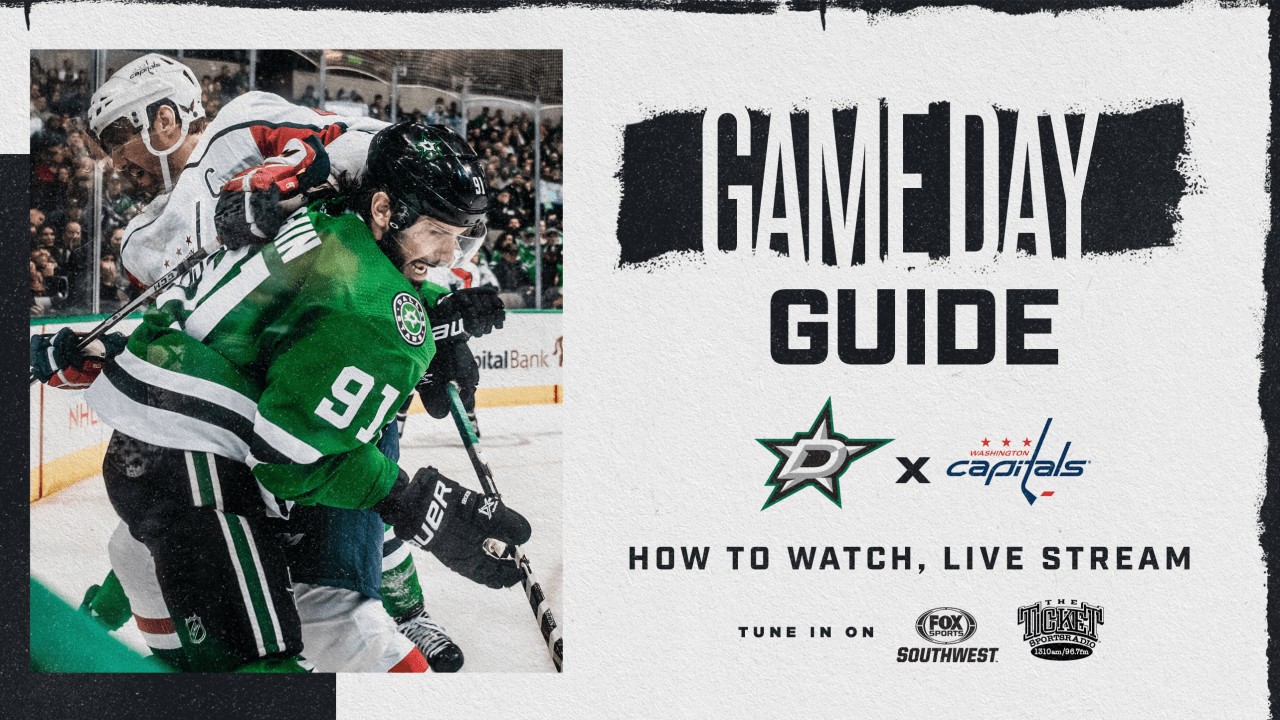 How to watch Stars vs. Capitals: Live stream, game time, TV channel ...