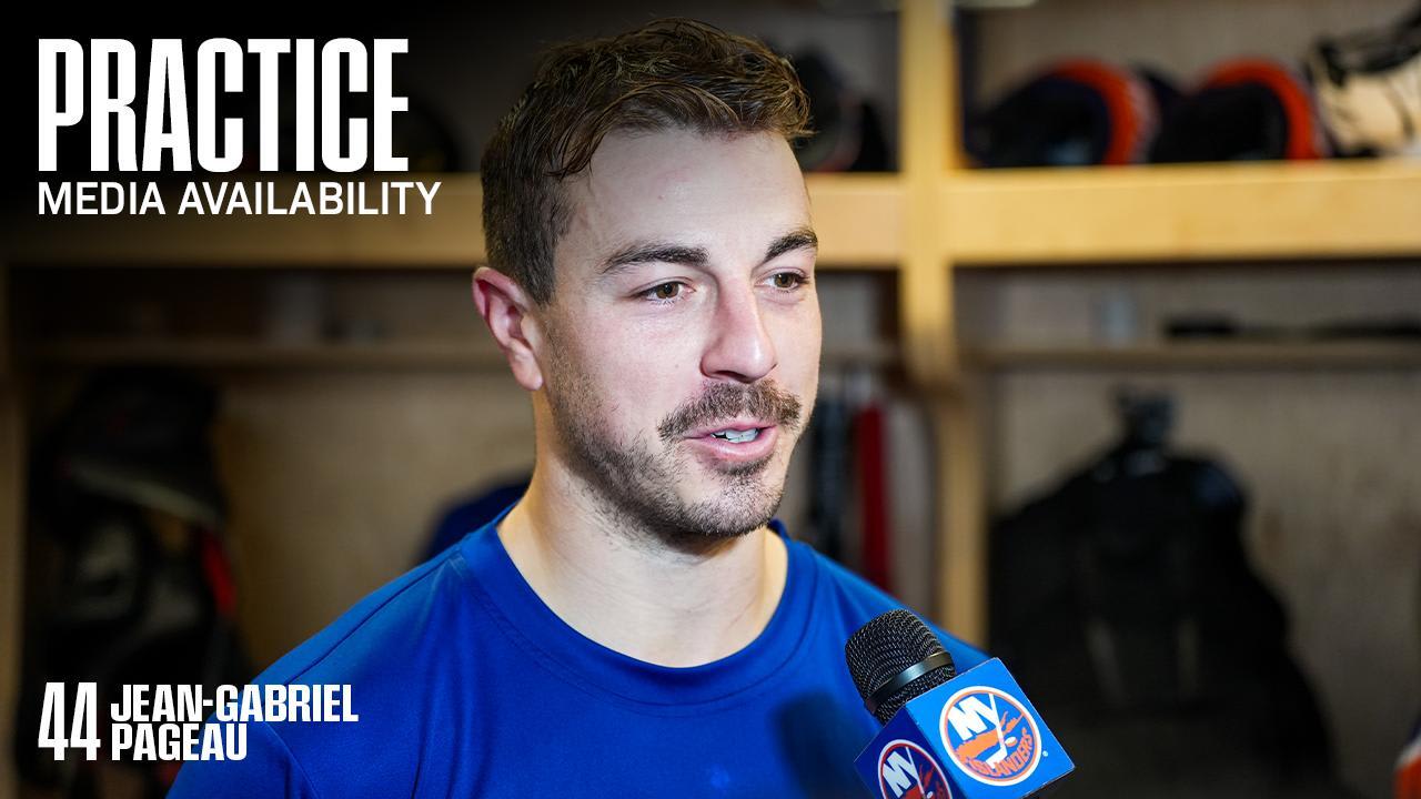 Practice 10/27: Jean-Gabriel Pageau | New York Islanders