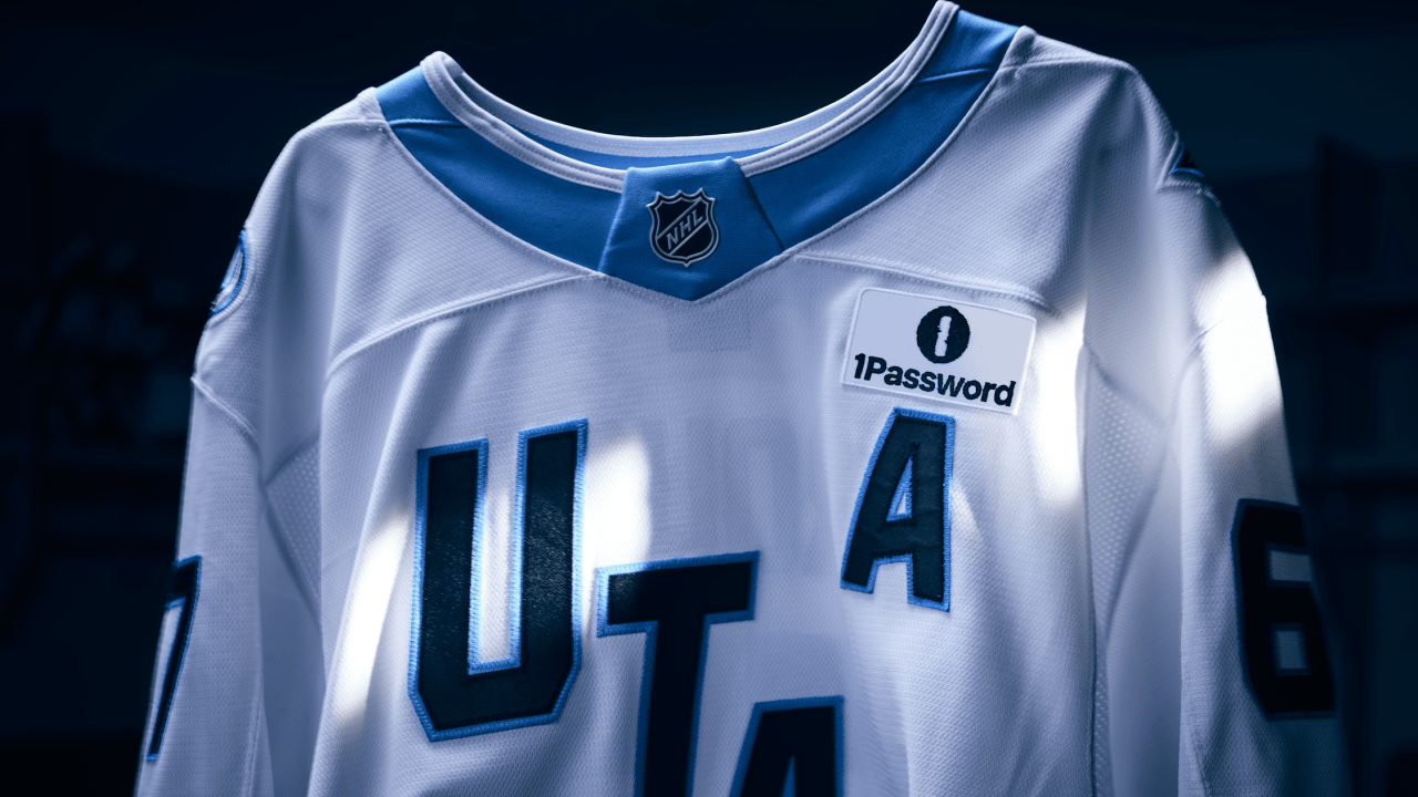 Utah Mammoth Unveil 1Password as First-Ever Away Jersey Patch Partner ...