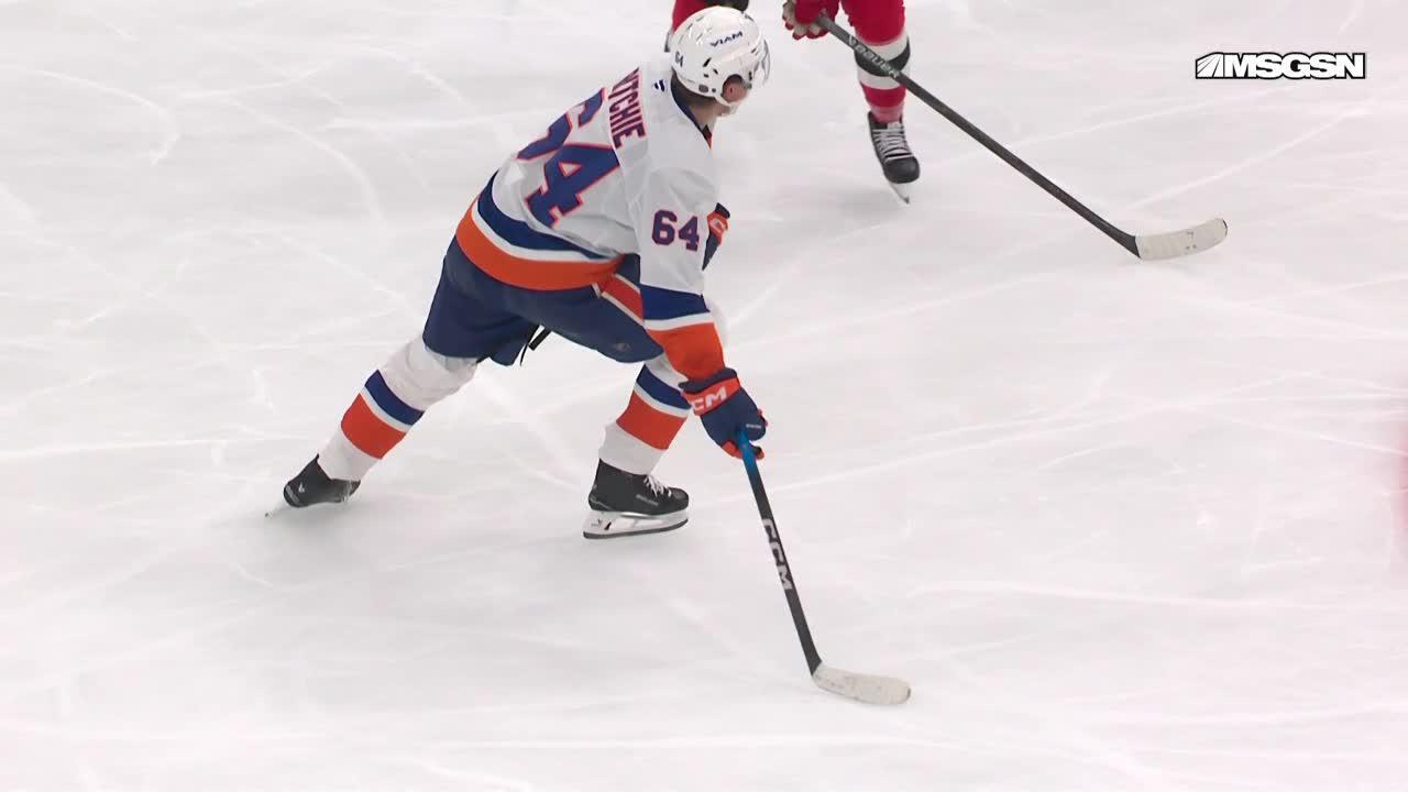 NYI@NJD: Ritchie scores PPG against Georgi Romanov | New York Islanders