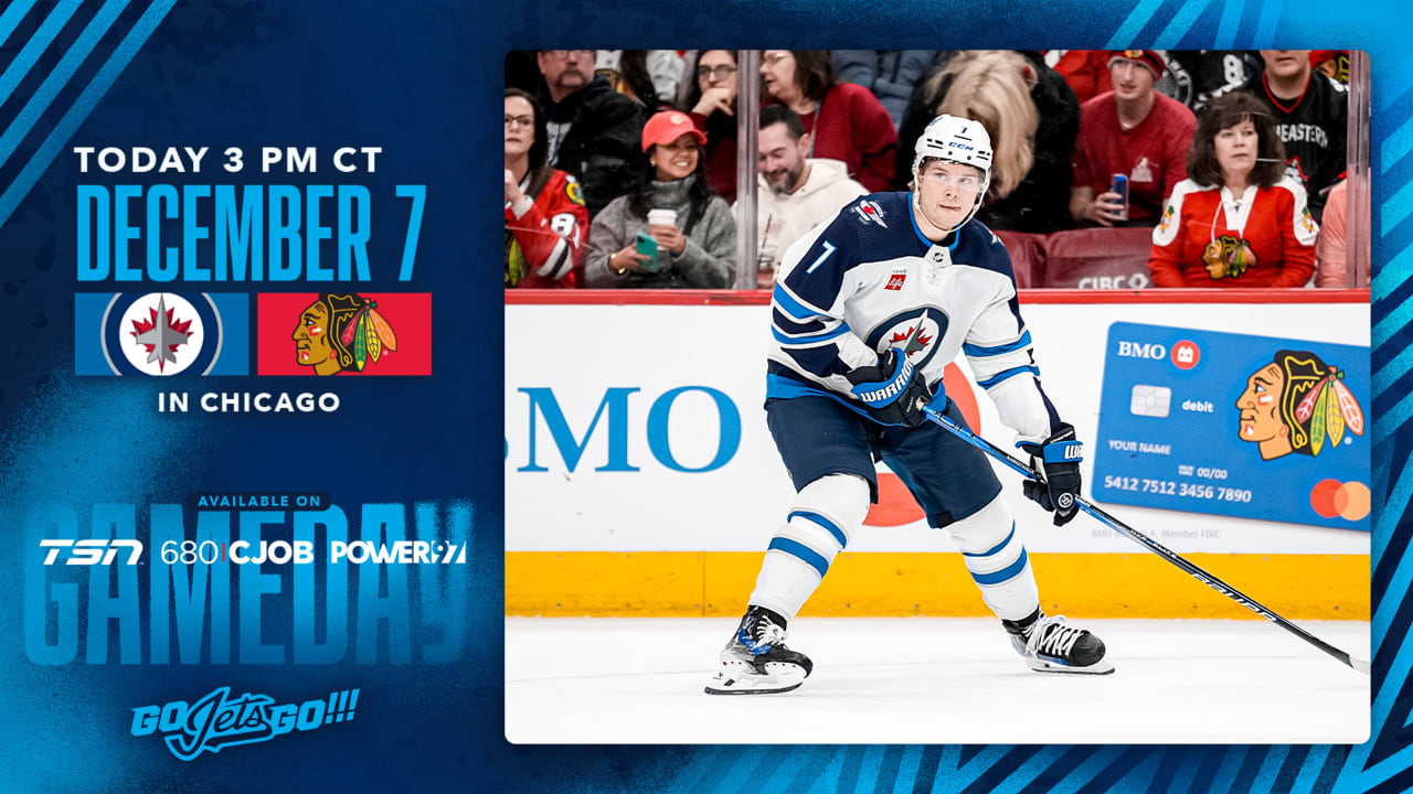 GAMEDAY: Jets at Blackhawks | Winnipeg Jets