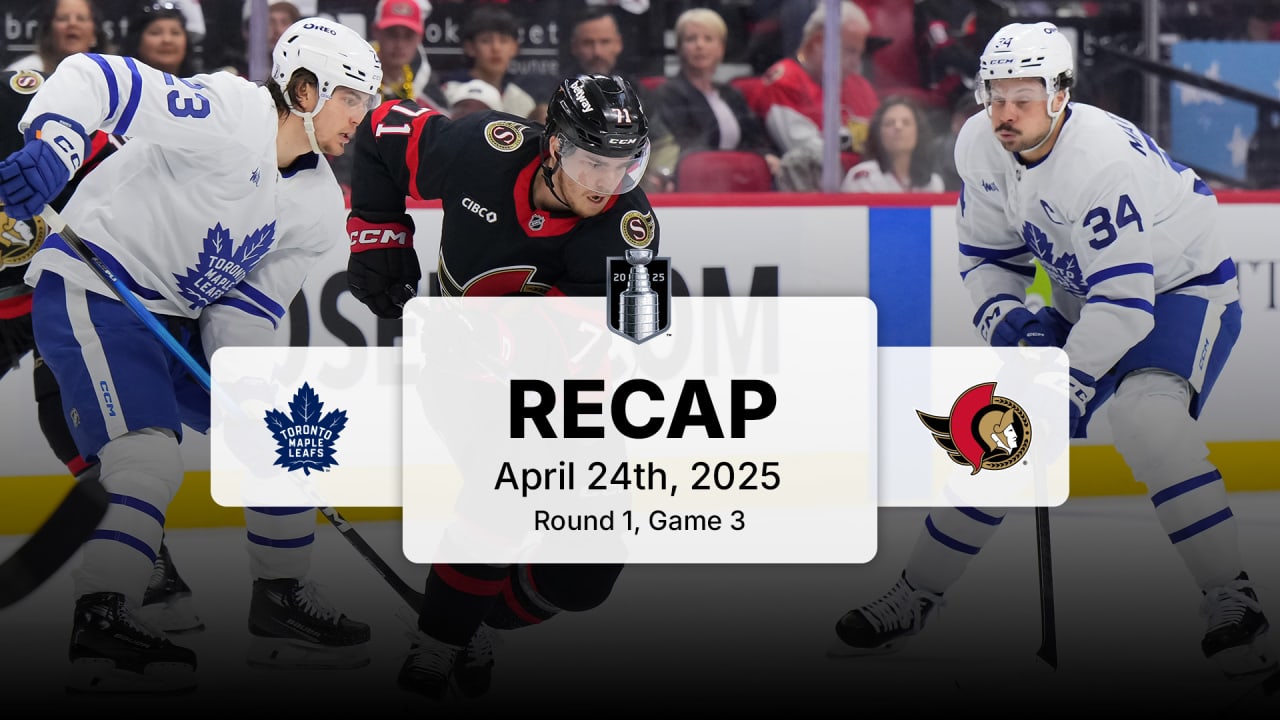 TOR vs OTT | Resumen| Juego 3 | NHL.com/es