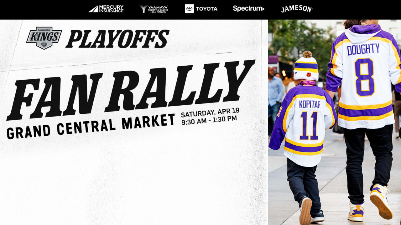 LA Kings 2025 Playoff Fan Rally | Los Angeles Kings