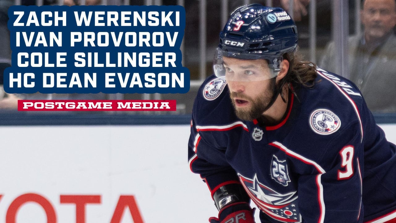 Blue Jackets vs. Wild | Postgame Media | Columbus Blue Jackets