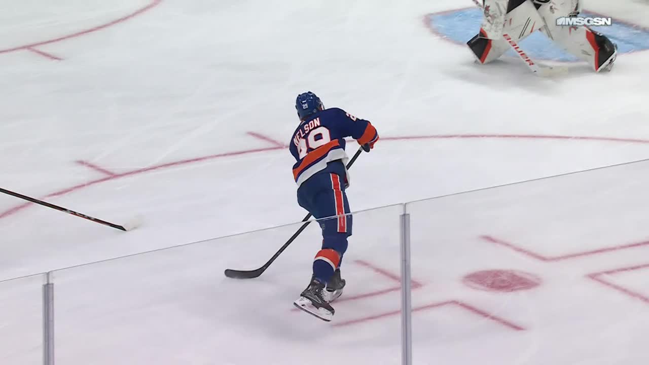Nelson slings puck home | New York Islanders
