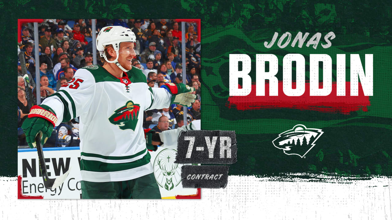 Wild signs defenseman Jonas Brodin to a seven-year contract extension | Minnesota Wild
