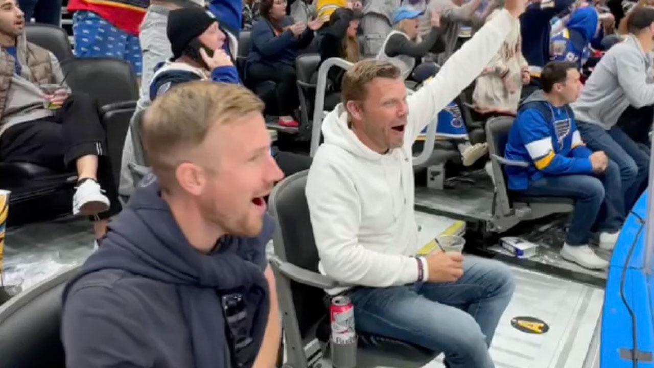 Glass seat upgrade surprise | St. Louis Blues