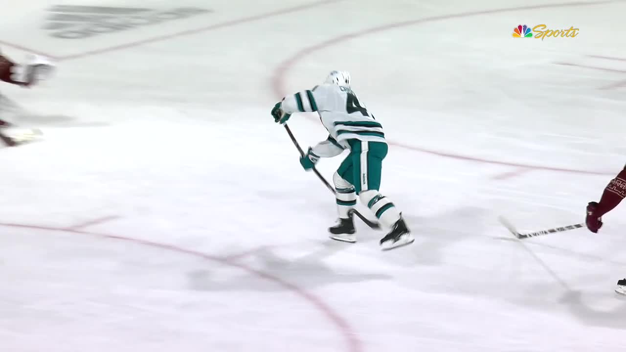 Criscuolo's first NHL goal | San Jose Sharks
