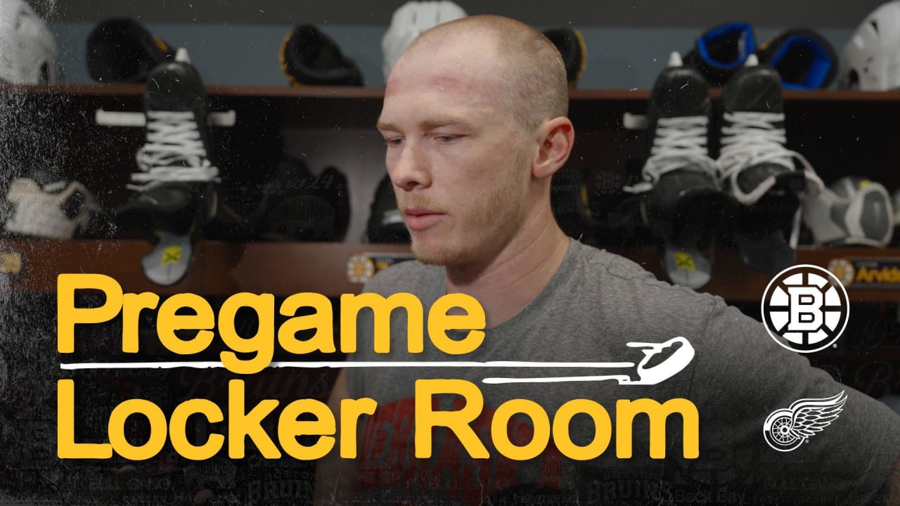 Locker Room Raw: Morgan Geekie | Boston Bruins