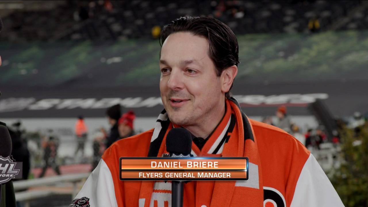 Daniel Briere on Stadium Series | Philadelphia Flyers