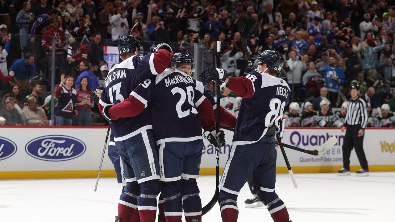 MIN@COL: Nichushkin scores PPG against Filip Gustavsson | NHL.com