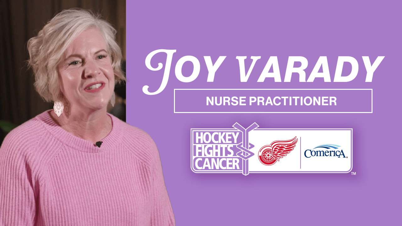 Joy Varady | Hockey Fights Cancer | Detroit Red Wings