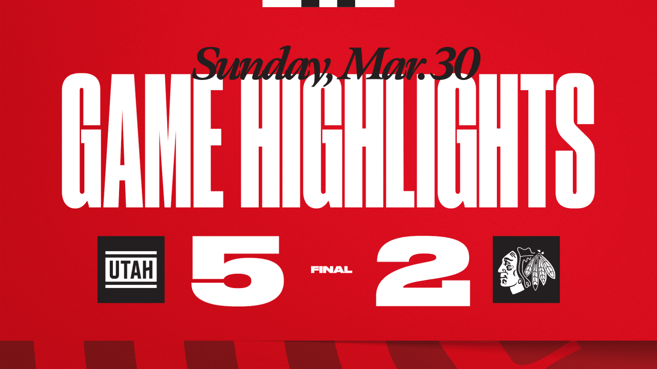 Highlights | Blackhawks vs. Utah Hockey Club | Chicago Blackhawks