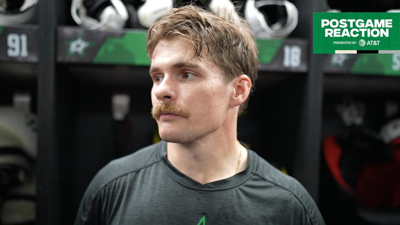 SEA@DAL Postgame: Sam Steel | Dallas Stars