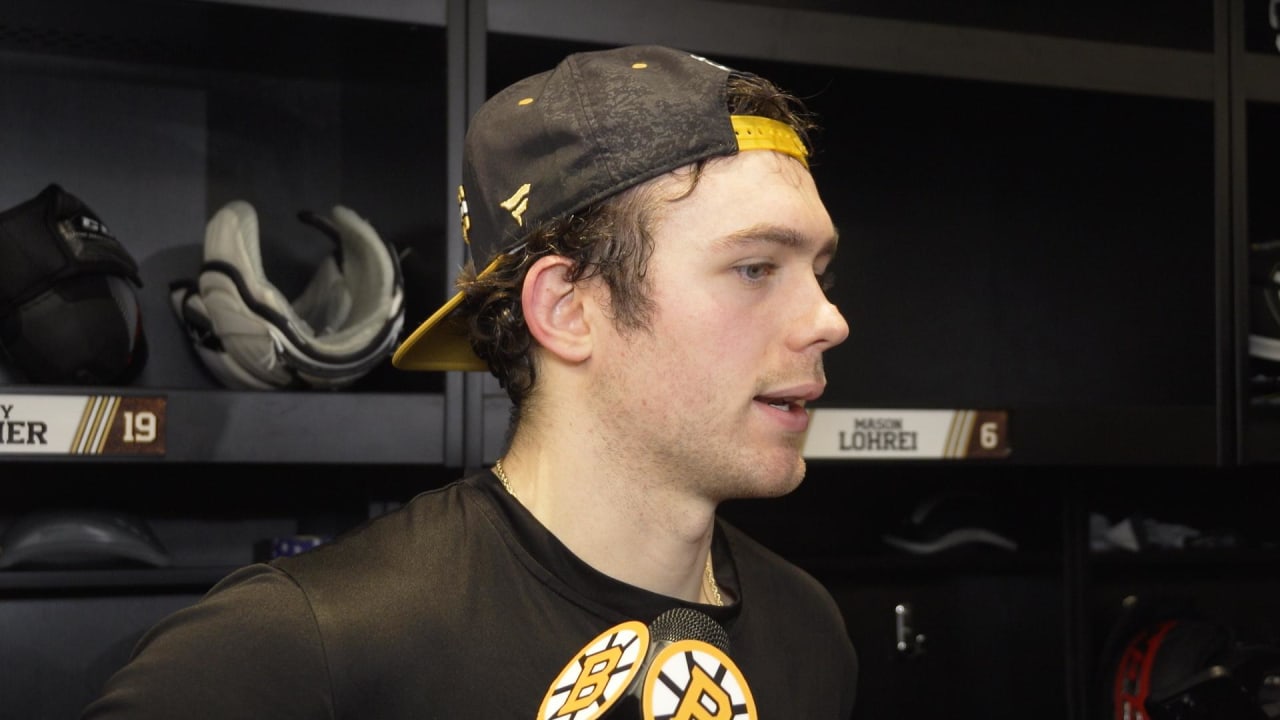 Locker Room Raw: Johnny Beecher | Boston Bruins
