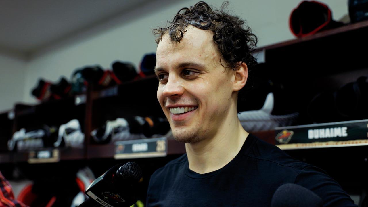 Eriksson Ek Postgame vs WSH 1/23 | Minnesota Wild