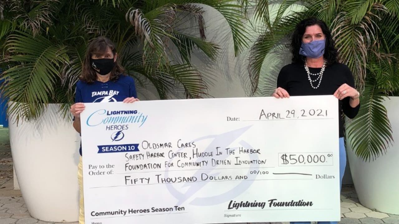 Joann Fitzpatrick honored as Lightning Community Hero | Tampa Bay Lightning